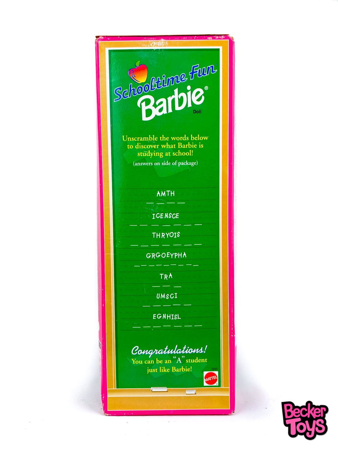 Barbie Schooltime Fun de 1997 | Becker Toys