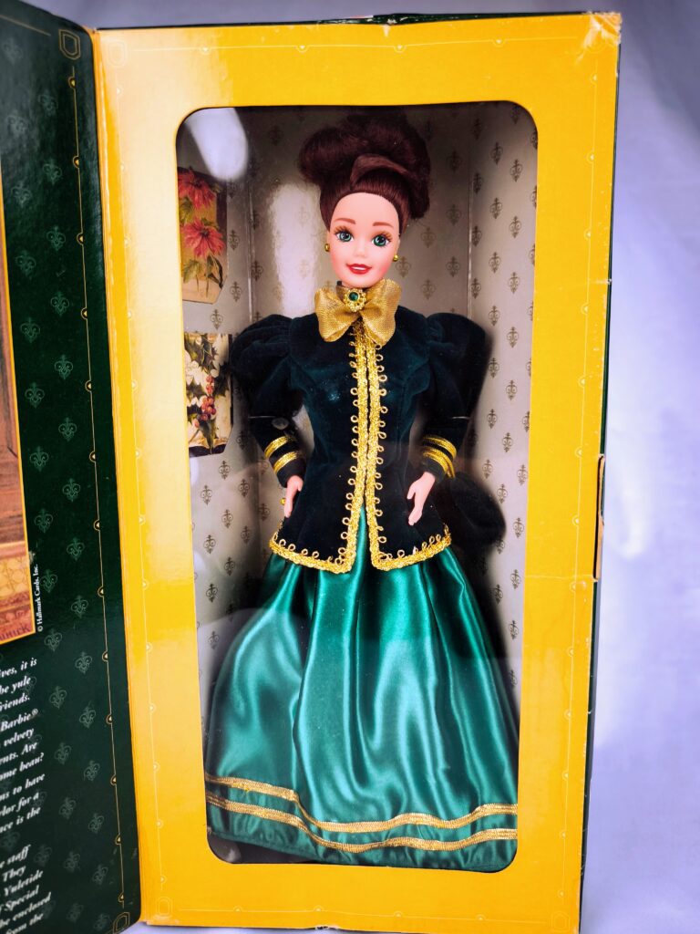 Barbie Yuletide Romance de 1996 (caja dañada) | Becker Toys