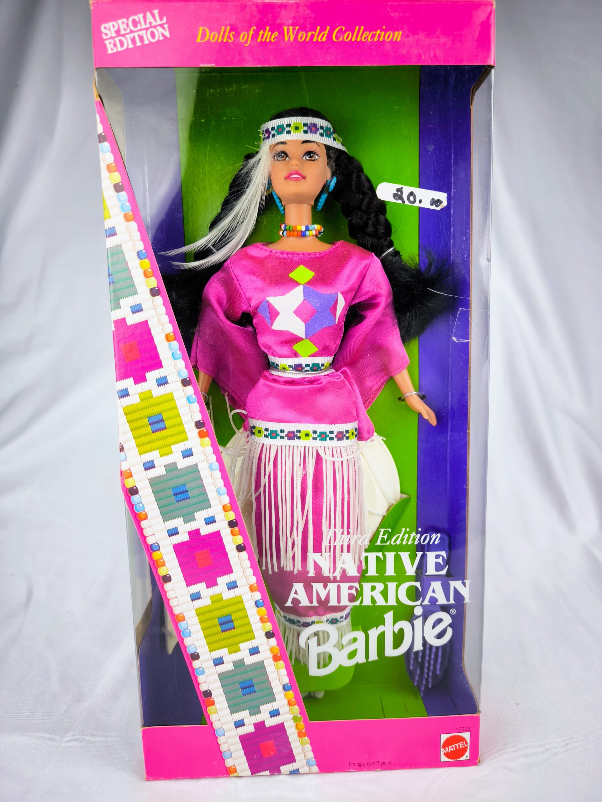 Barbie Native American Third Edition de 1994 | Becker Toys