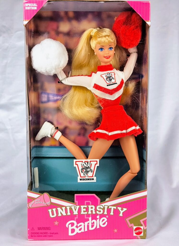 Barbie University Wisconsin de 1996 | Becker Toys