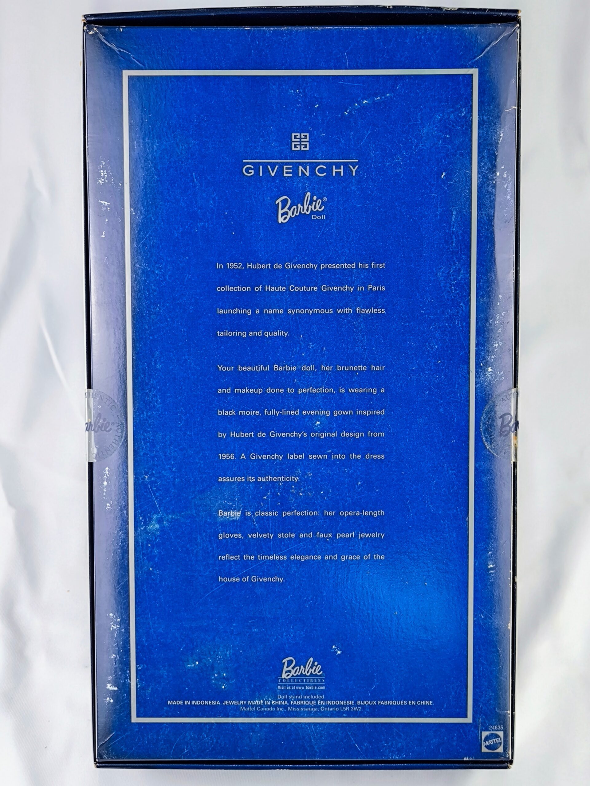 Barbie Givenchy de 1999 | Becker Toys