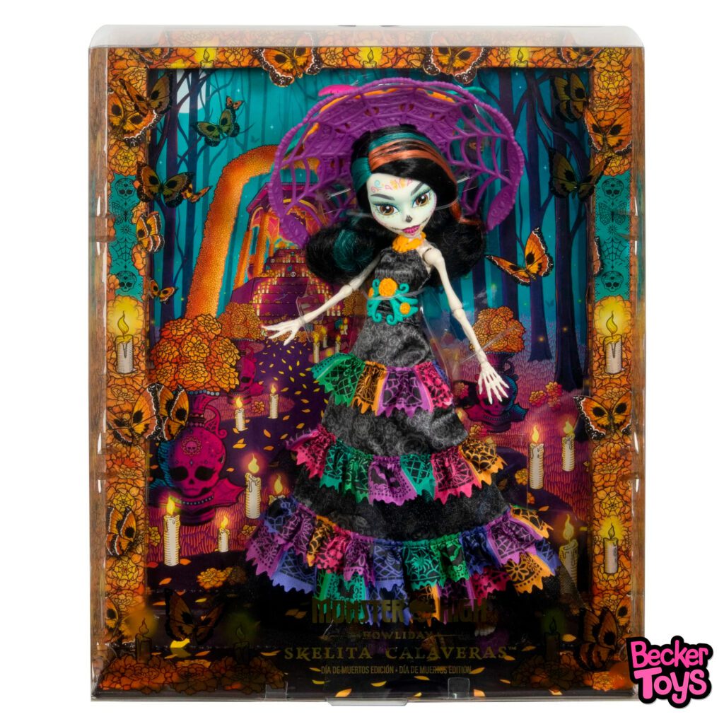 Monster High Skelita Calaveras Dia de Muertos 2024 | Becker Toys