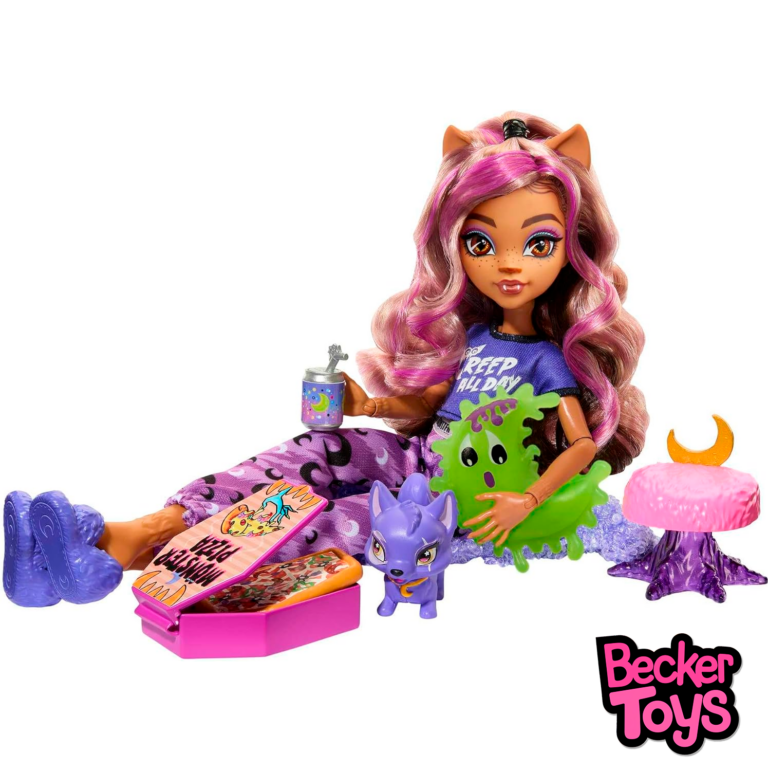 Monster High Fiesta di Pijamas Clawdeen Wolf | Becker Toys