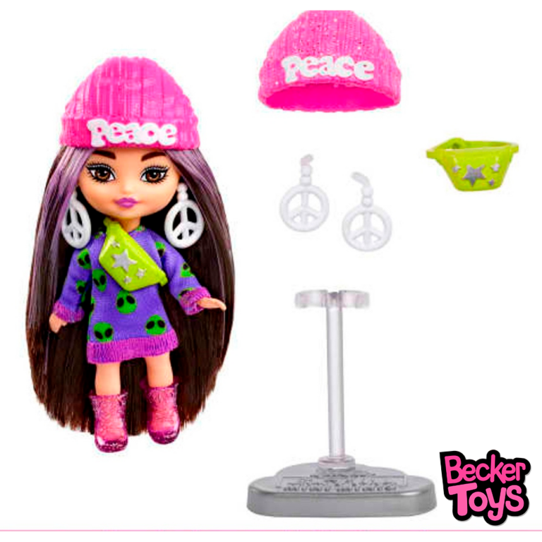 Barbie Extra Mini Minis Peace | Becker Toys